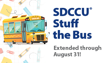 SDCCU Stuff the Bus Campaign to Help Students Experiencing Homelessness ...